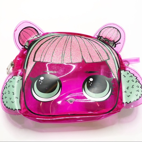 Accessories | Lol Surprise Pink Bag Purse Pouch Set Glitter | Poshmark